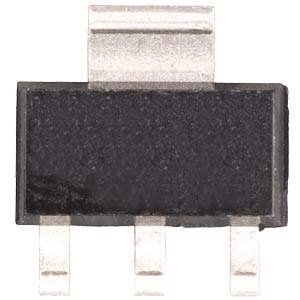 DIODES INCORPORATED Bipolar transistor, NPN, 100V, 2A, 2W, SOT-223 ...