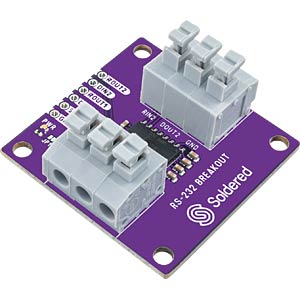 DEBO RS232 MAX: Developer boards - RS232 interface, MAX232 at reichelt ...
