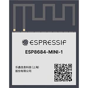 ESP8684MINI1H2: WIFI-SMD module, ESP32-D0WD-V3, PCB aerial at reichelt ...