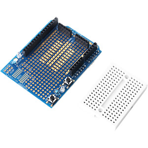 ARD PSHD3 UNO: Arduino Shield - Protoshield-Kit mit Steckboard, für Uno chez reichelt elektronik