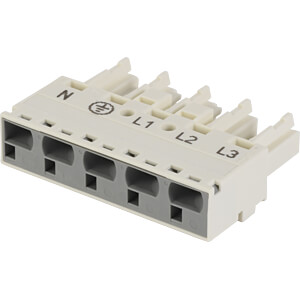 WAGO 770-425: WINSTA® MIDI socket, 5-pin, without strain relief at ...