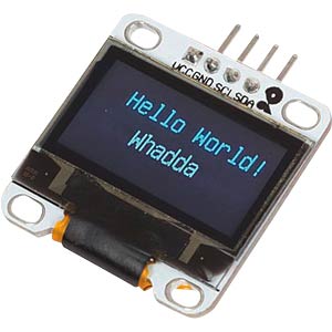 ARD OLED 0.96: Arduino - Display 0.96", OLED display, SSD1306 at ...