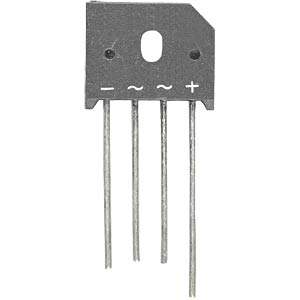 KBU8M: Bridge rectifier 700 V AC 8 A 1000 V at reichelt elektronik