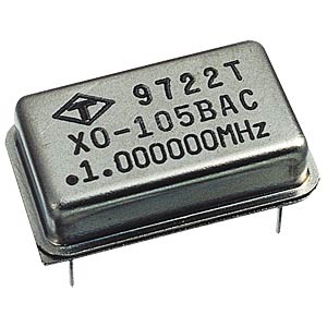 OSZI 50,000000: Crystal oscillator, 50.00 MHz at reichelt elektronik