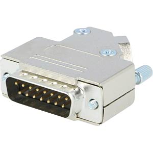 MHD45ZK 15 S: D-Sub male, 15-pin w reichelt elektronik