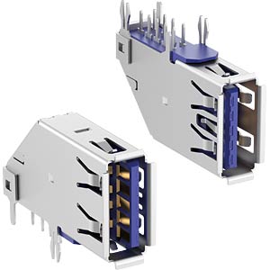 FIS USB 3 A 90 V: USB 3.0 type A socket at reichelt elektronik