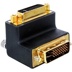 DELOCK 65173: DVI 29-pin plug-socket right-angled adapter at reichelt ...
