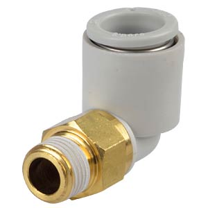 KQ2L10-01AS: Screw connection, angled, 360° pivoting, R1 - 8 Ø 10 mm at reichelt elektronik