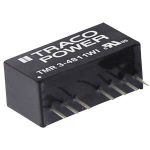 TMR 3-2423WI: DC - DC converter TMR 3WI series, 3 W, 9-36 - ±15 VDC, SIP at reichelt elektronik