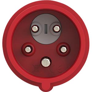 CEE-STECKER 2P16: CEE phase inverter plug 16A at reichelt elektronik