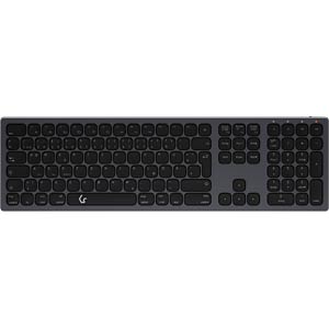 KEYSONIC 60939: Wireless keyboard, Bluetooth - radio, black at reichelt ...