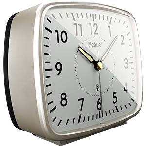 MEBUS 25362: Radio-controlled alarm clock, analog at reichelt elektronik