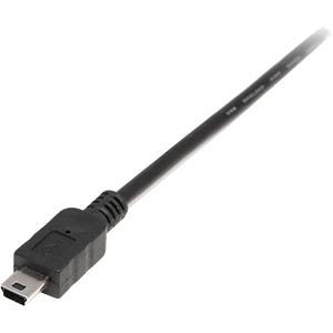 ST USB2HABM2M: USB 2.0 cable, A plug to Mini B plug, 2 m at reichelt ...