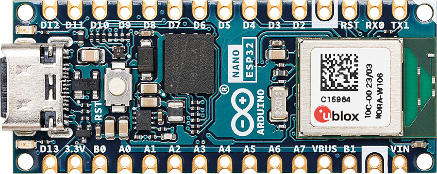 Arduino Arduino Nano Esp32 Ohne Header Esp32 S3 Usb C Einplatinen 4907