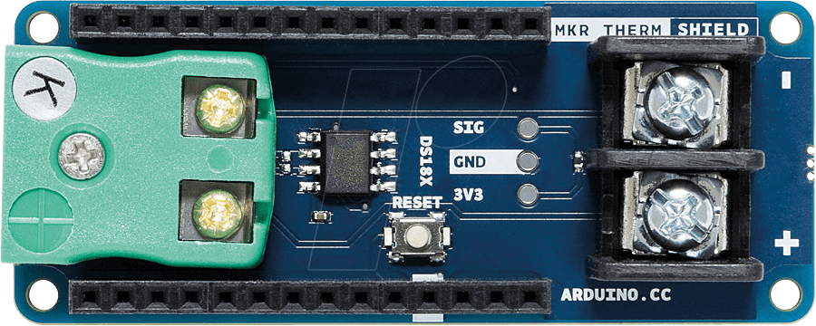 ARD MKR SHD TEMP: Arduino Shield – temperature MKR, for thermocouples ...