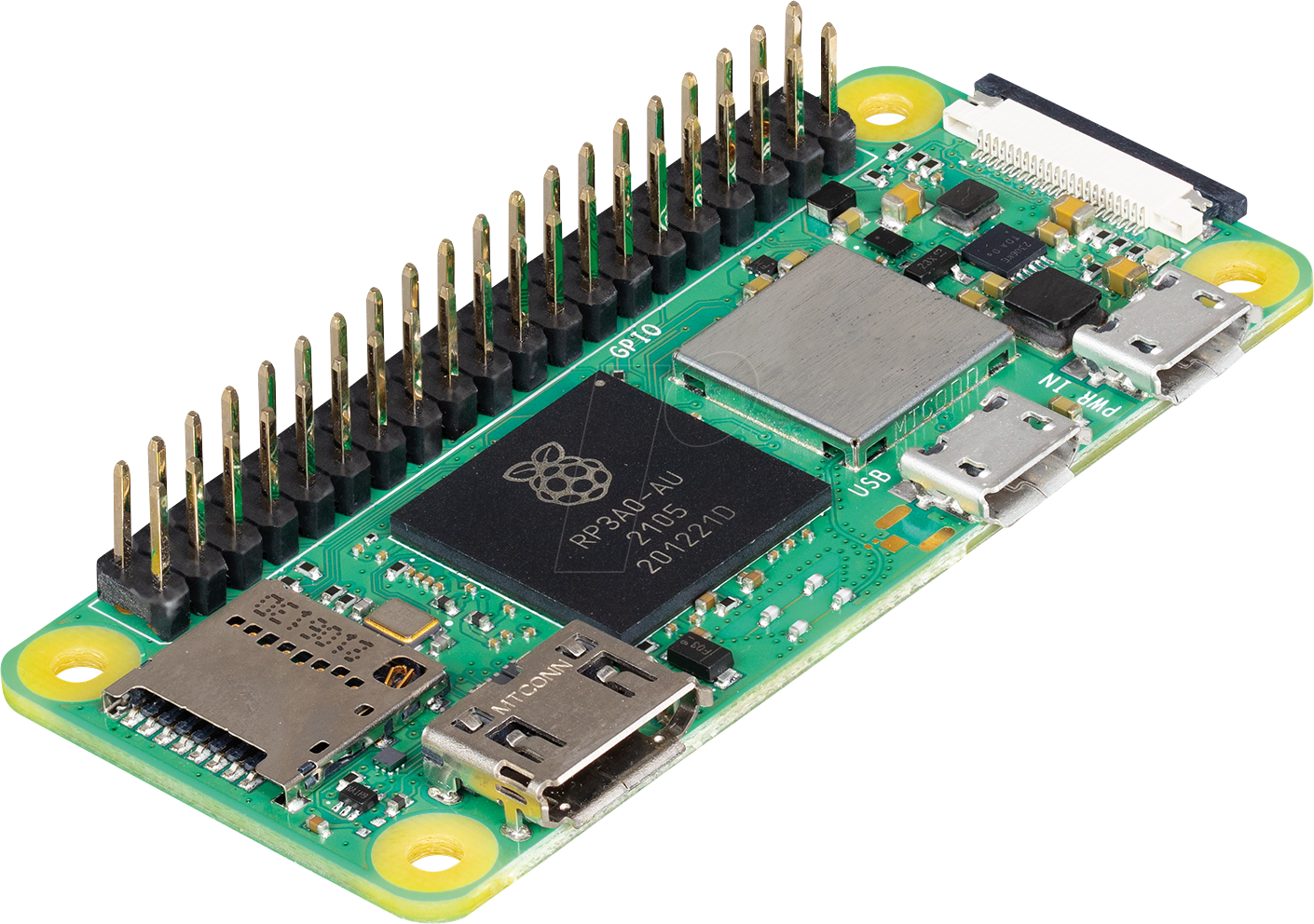 Raspberry Pi Raspberry Pi Zero 2 Wh 4x 1 Ghz 512 Mb Ram Wlan Bt