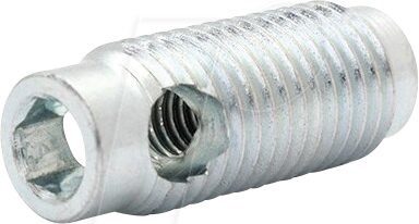P40 GW M6: Gewindehülse mit Innengewinde M6 I-Typ Nut 8 at reichelt ...