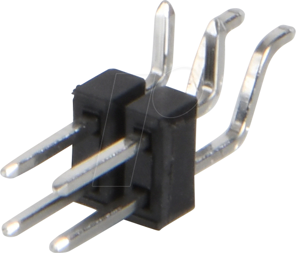 FIS SL28.04Z: Male header 2.54 mm, 2x2, SMT+THT at reichelt elektronik