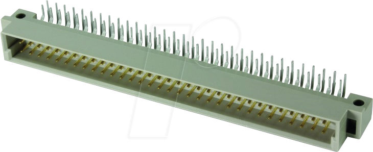 HAN 02 164 6921: Knife strip B, angled, 64-pin at reichelt elektronik
