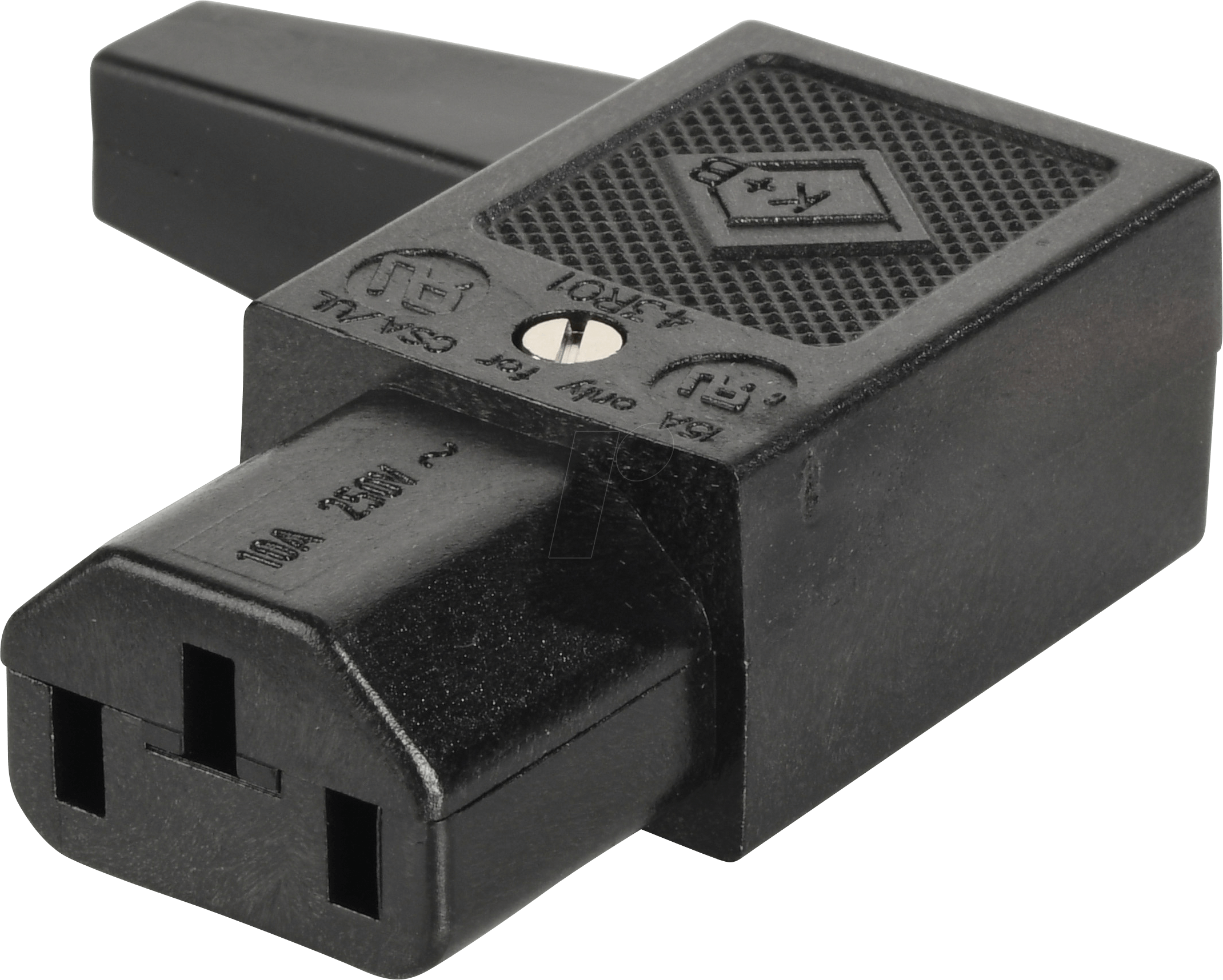 MPE-GARRY Power socket C13, right angled | Power inlets at very ...