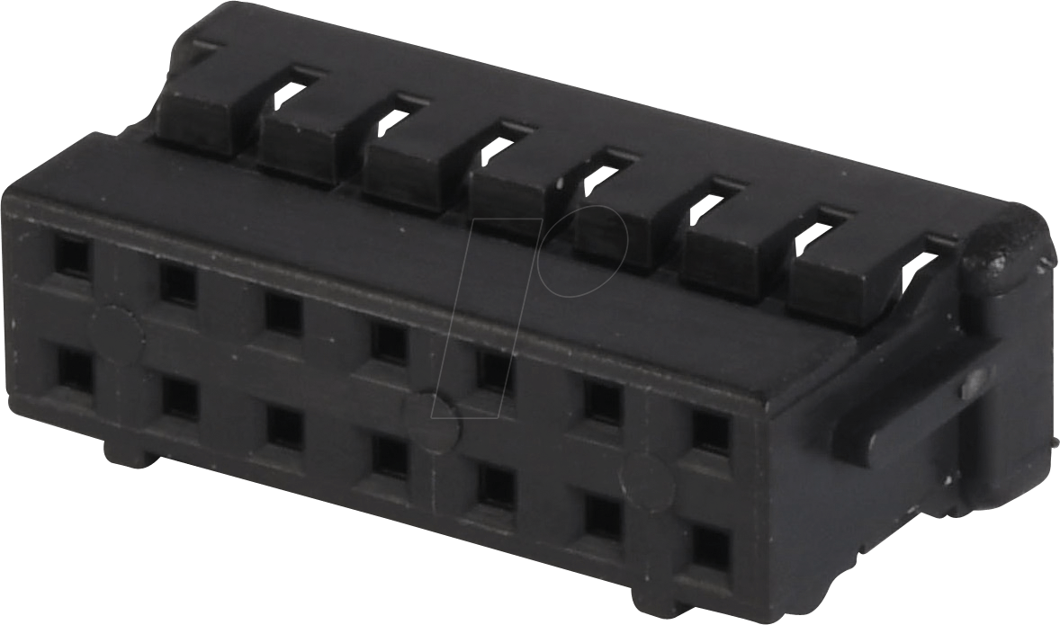 MPE BLC 14: Crimp socket strip - 14-pin at reichelt elektronik