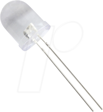 10034G3C-CSE-B: LED 10mm clear green 9600 mcd at reichelt elektronik