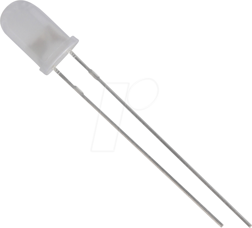 5034W2D-ESB-C: LED 5mm, wired, white, 4500 mcd, 60° at reichelt elektronik