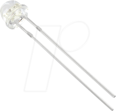 5434Y1C-LHD-C: LED 5mm, wired, yellow, 750 mcd, 100° at reichelt elektronik