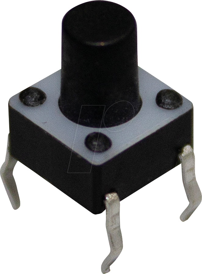 CB CST06S08T: 6x6mm Tact Switch 8mm Height PCB Terminals at reichelt ...