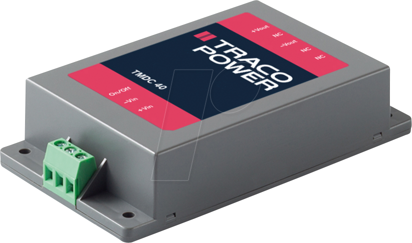 TMDC 40-2418: DC - DC converter TMDC 40, 40 W, 9-36 - 48 VDC, 0,84 A at reichelt elektronik