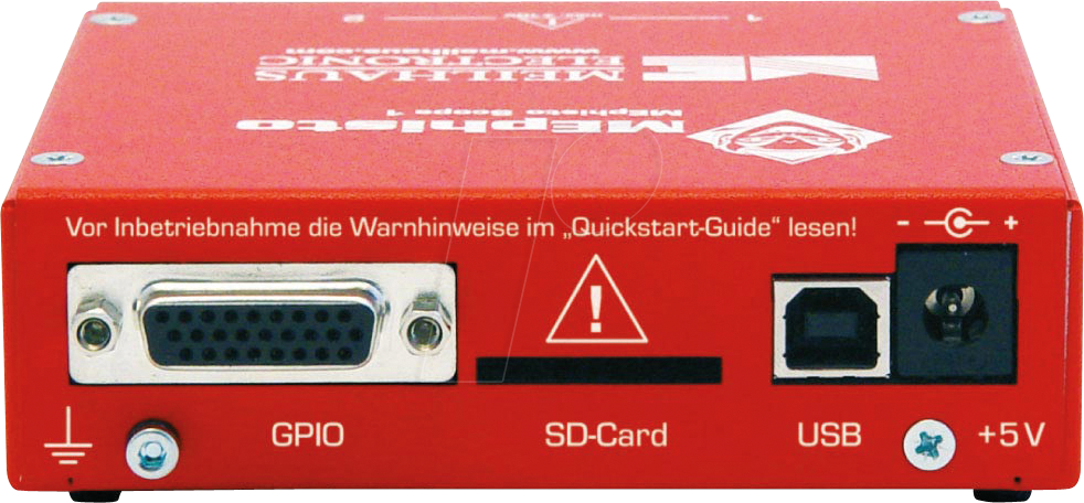 MEPHISTO UM203: MephistoScope UM203 USB measurement lab, SD card reader ...