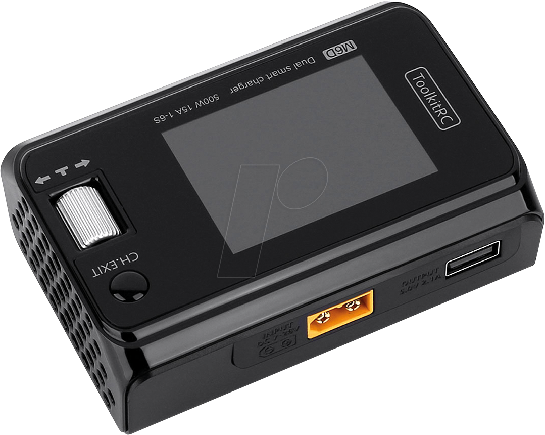 TKRC M6D: Charger for rechargeable battery packs M6D, for 1 - 6s, max ...