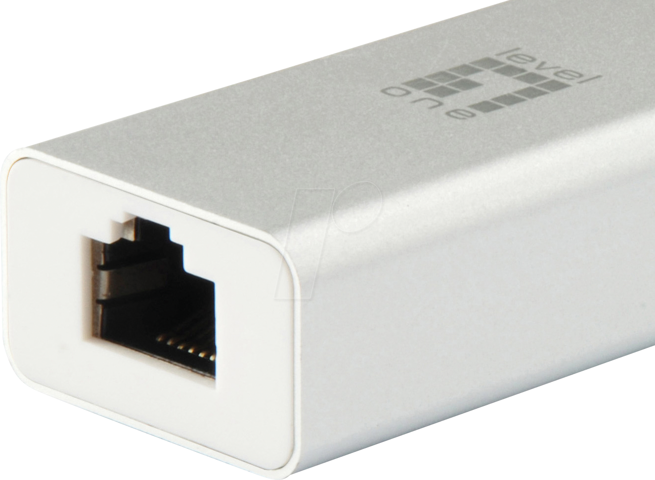 LEVELONE USB0402: Adapter USB-C>1x LAN RJ45 compact silver at reichelt ...