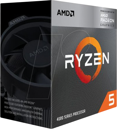AMD R5-4600G: AMD AM4 Ryzen 5 4600G, 6 x 3,70 GHz, en boîte chez ...