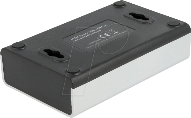 DELOCK 87762: USB 2.0 switch, 4 port, 1x USB-B to 4 x USB-A, bi ...