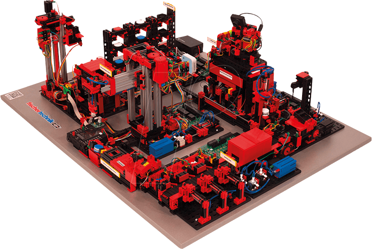 FISCHERTECHNIK Learning Factory 4.0 24V - Simulation | Construction ...