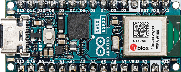 Arduino Arduino Nano Esp32 With Header Esp32 S3 Usb C Single Board Microcontrollers At Very