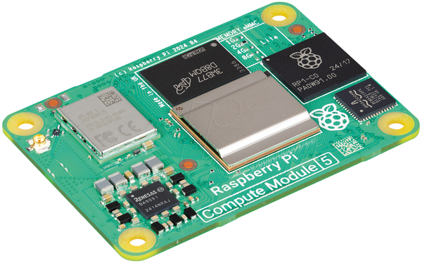 Raspberry Pi Raspberry Pi Compute Module 5 16 Gb Ram 16 Gb Emmc Wlan